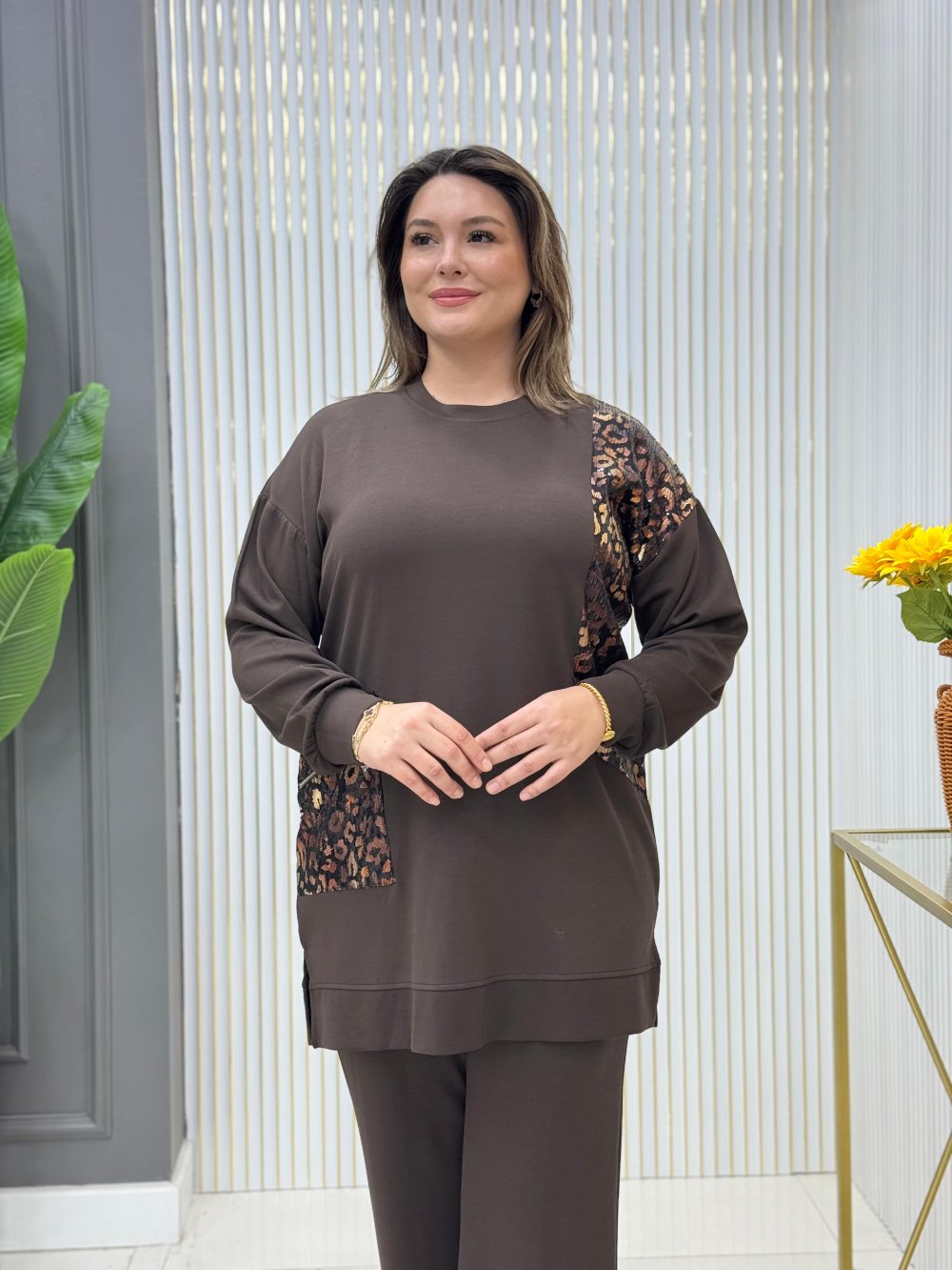 Esin Spor Takım Kahverengi Modelleri En Uygun Fiyatlarla